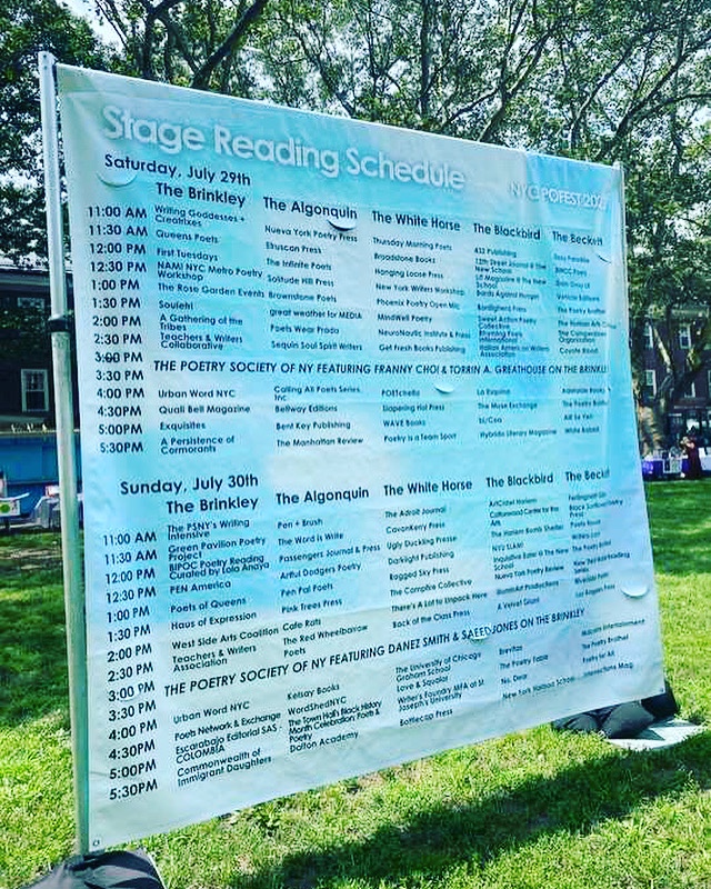 New York Poetry Festival – Jennifer A Sutherland